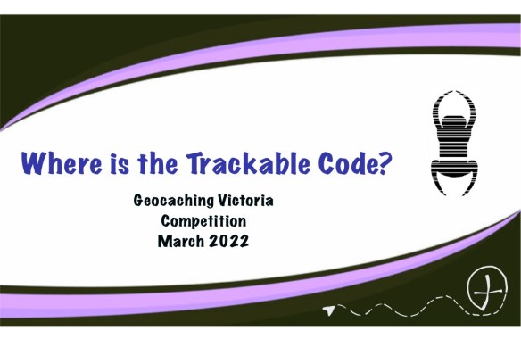 Where is the Trackable Code? | Geocaching Victoria
